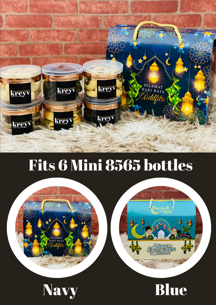 Selamat Hari Raya Box with String Handle (Fits 6 8565)