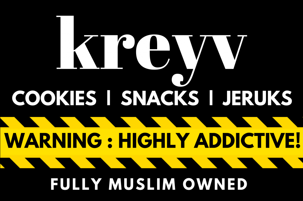 Kreyv : Fully Muslim Owned – #satisfyurKREYVings